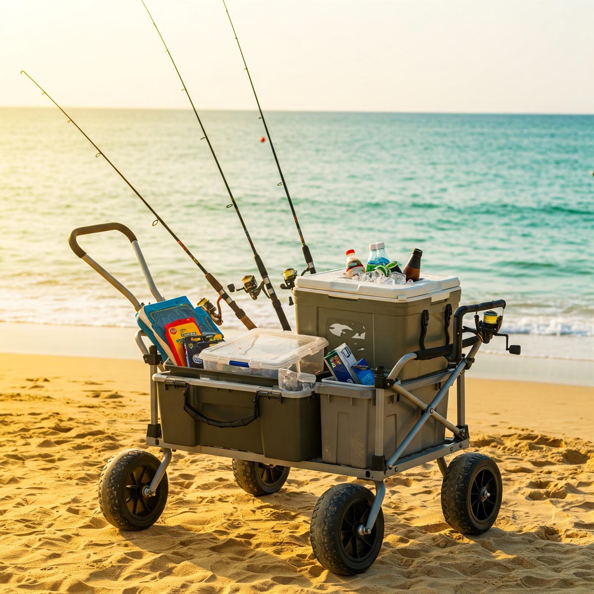 10 Best Beach Fishing Carts for Ultimate Surf Fishing Success in 2025 ...