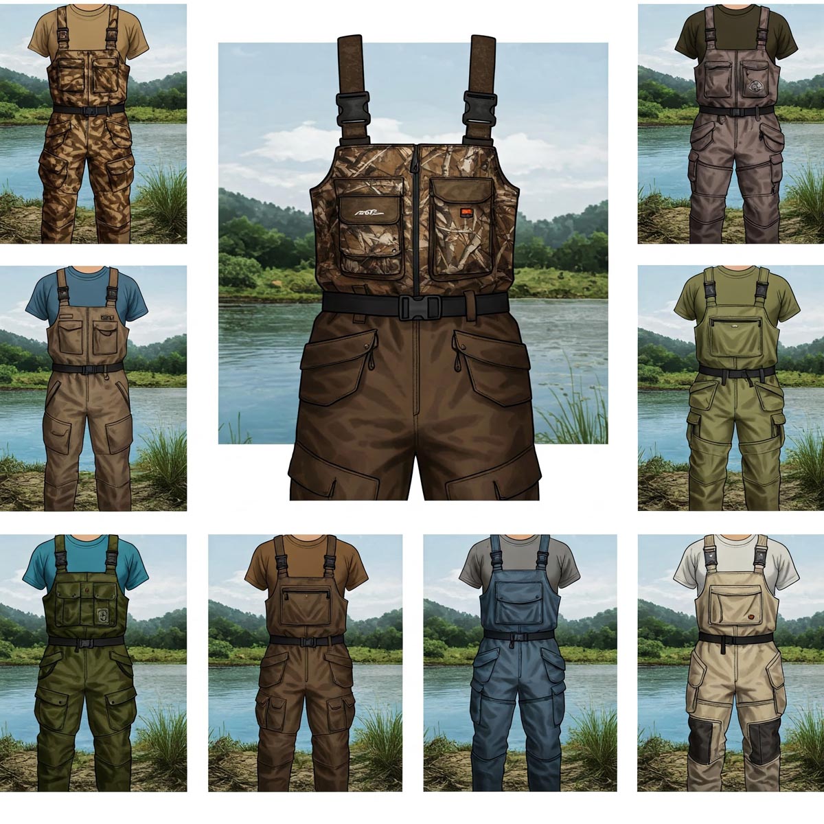 10 Best Fishing Bibs for All-Weather Anglers: Ultimate Waterproof ...