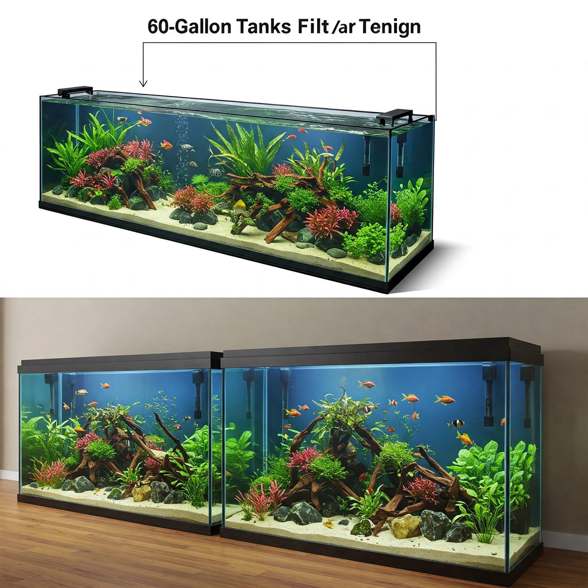 Complete Guide to 60 Gallon Fish Tank Dimensions: Everything You Need ...