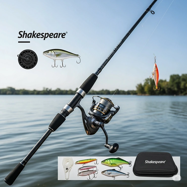7 Best Shakespeare Fishing Rod and Reel Combos That Dominate Waters in ...