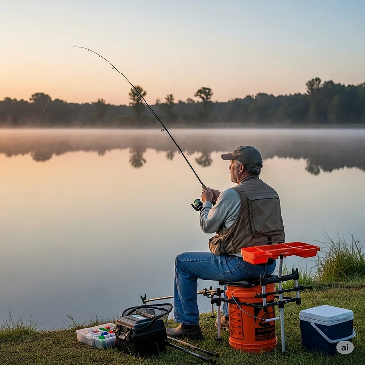 7 Best Bucket Rod Holder Solutions For Hands-Free Fishing Success in ...