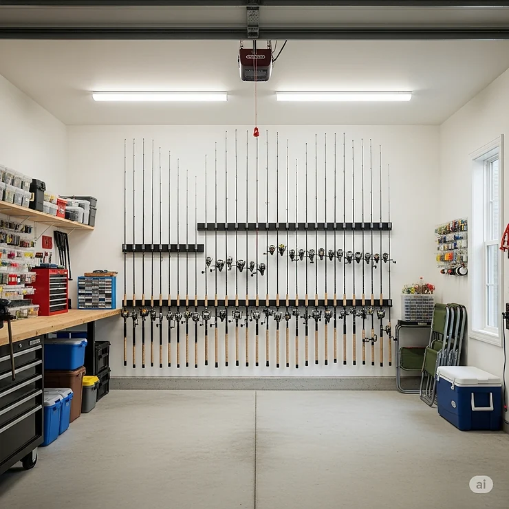 10 Best Fishing Rod Holders for Garage Organization: Ultimate Storage ...