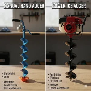 Ice Fishing Hand Auger: 7 Best Manual Ice Augers 2025 - FishingWorld360 ...